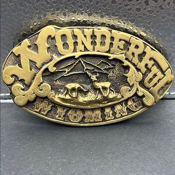 Dezy | Accessories | Vintage Dezy 975 Wyoming Belt Buckle | Poshmark